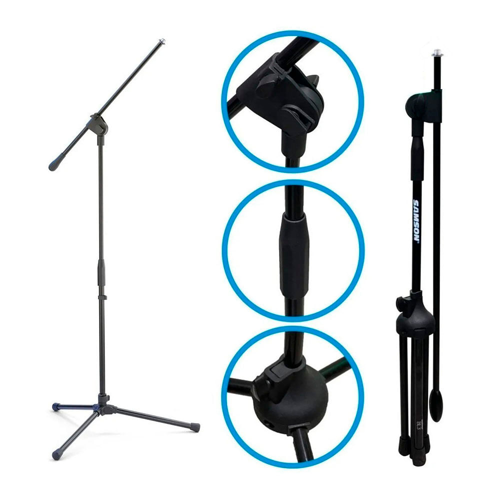 Soporte Micrófono Boom Samson Bl3 - Maxihogar